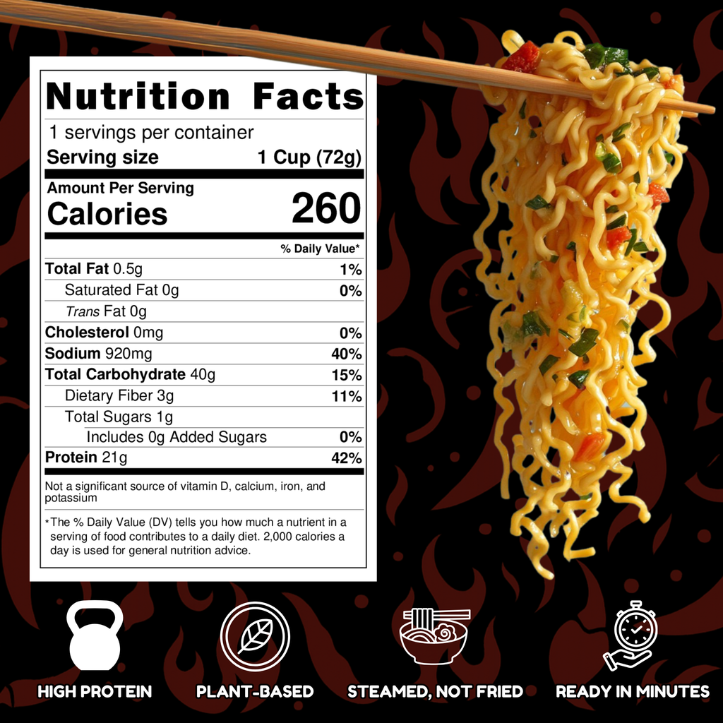 Hot 'N' Spicy (Pack of 12) – Power Noods